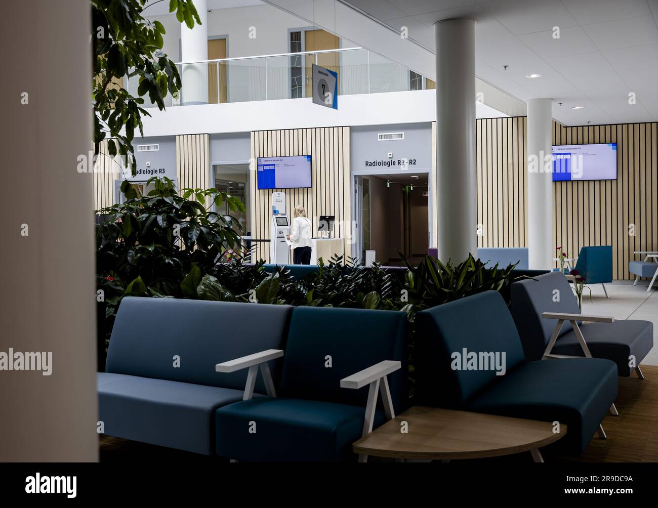 ELST - Interior of the Rijnstate hospital in Elst. The hospital is CO2 ...