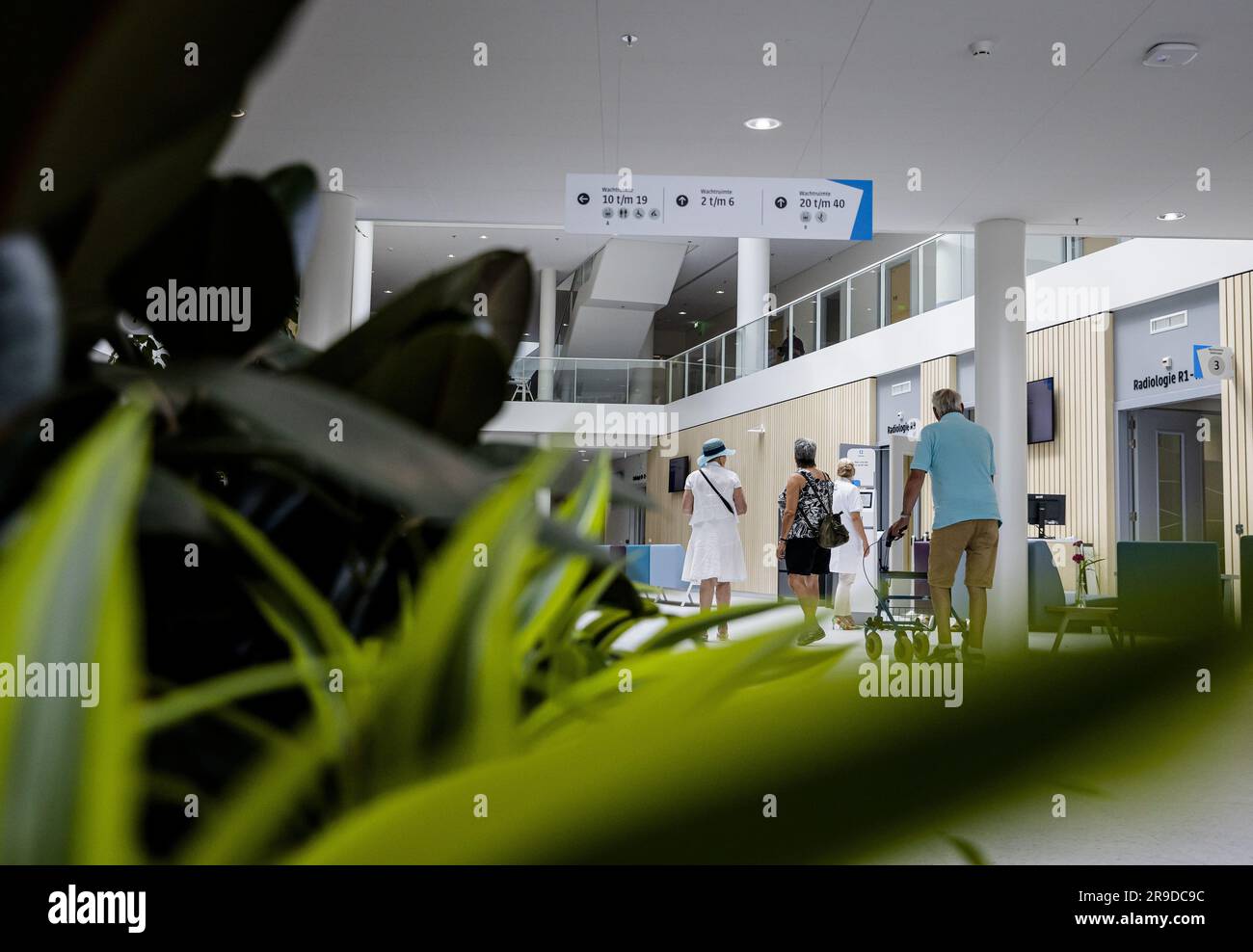 ELST - Interior of the Rijnstate hospital in Elst. The hospital is CO2 ...