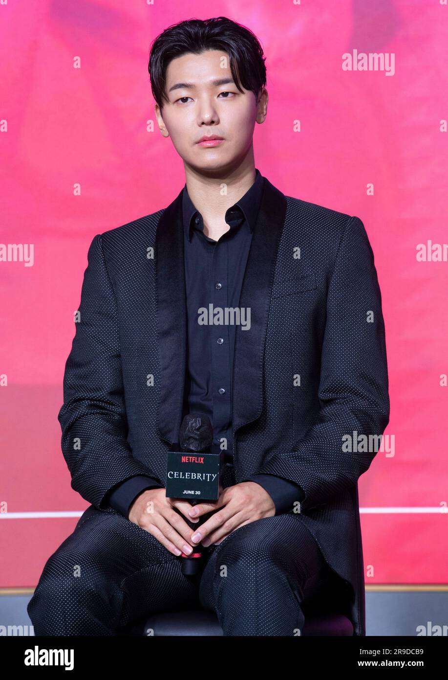 Seoul, South Korea. 26th June, 2023. South Korean actor Kang Min-hyuk, member of rock band ...