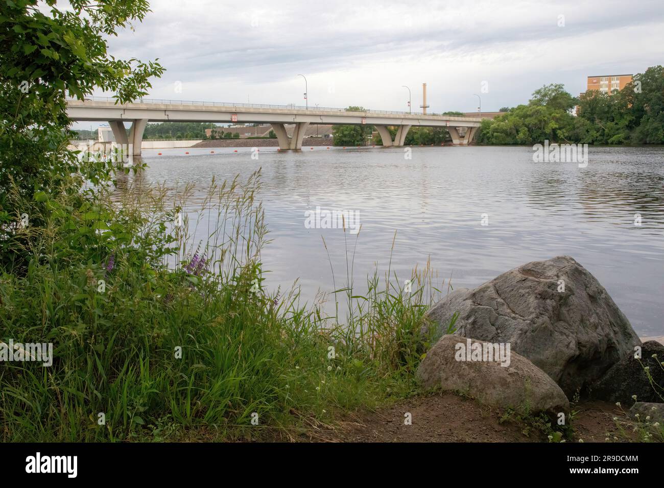 Mississippi River Bridge which spans the river between St. Cloud and ...