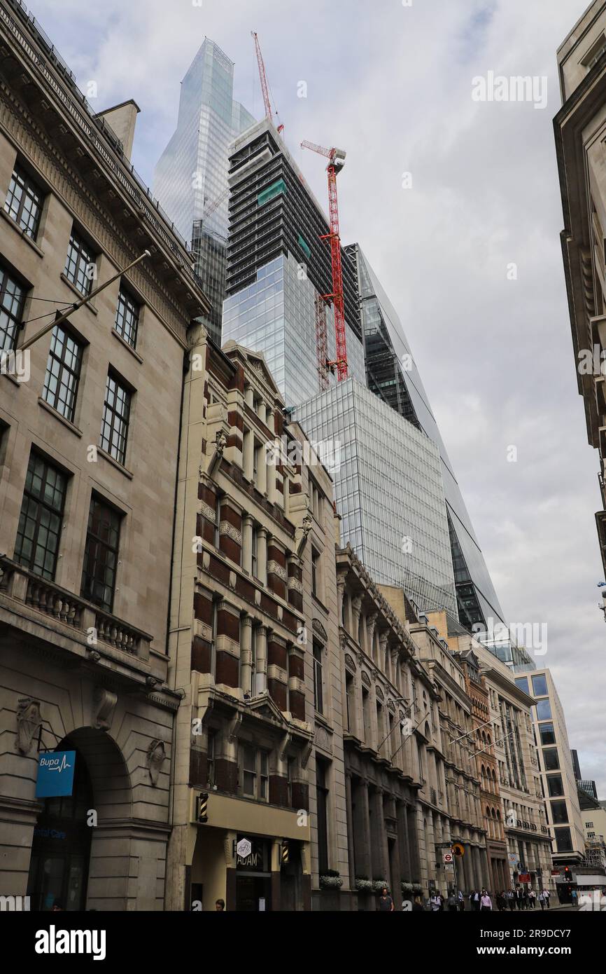8 bishopsgate construction hi-res stock photography and images - Alamy