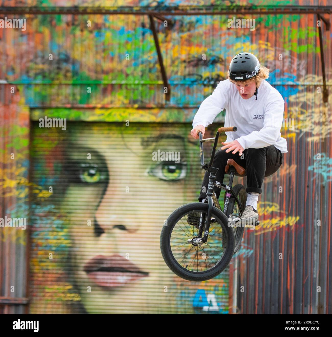 Bmx wheels hi-res stock photography and images - Alamy