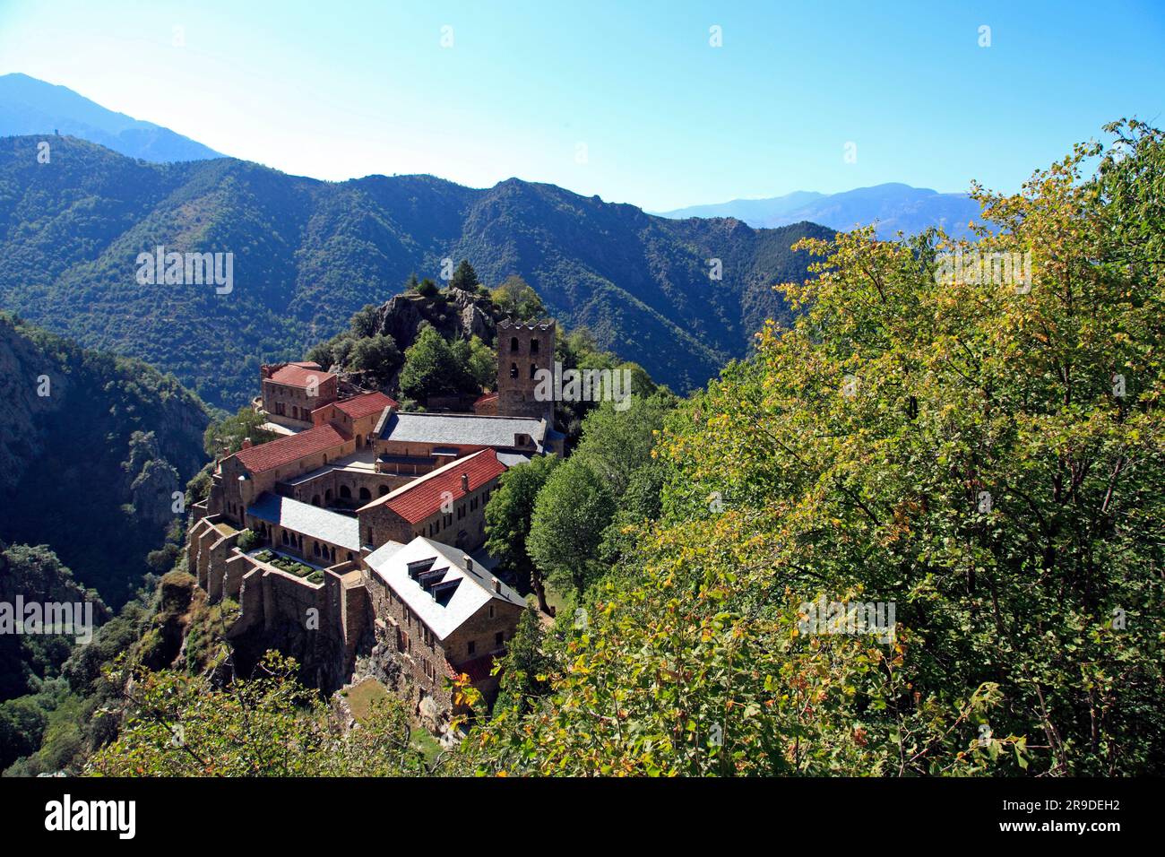Monastery of st martin du canigou hi-res stock photography and images ...