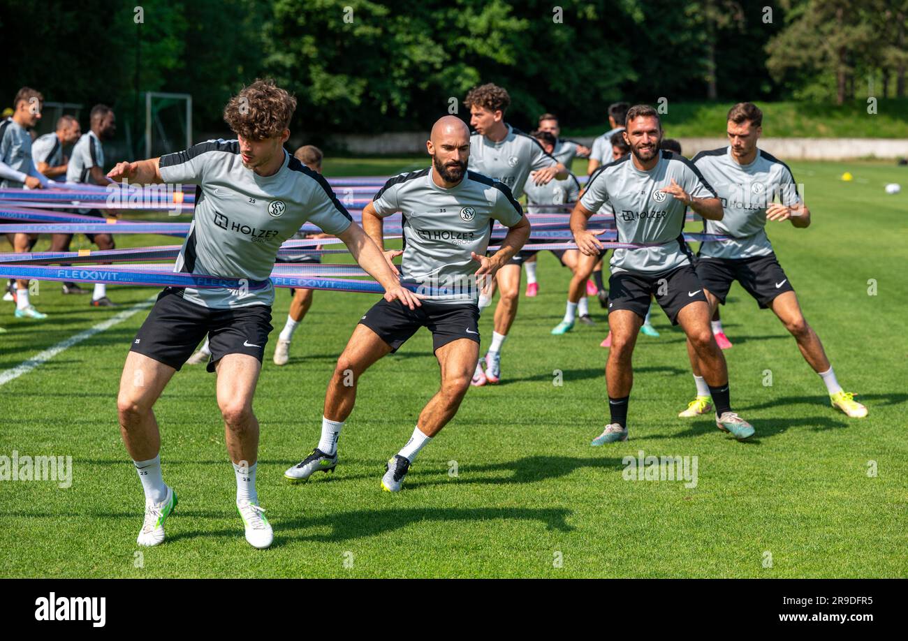 Spiesen Elversberg, Germany. 26th June, 2023. Soccer: 2nd Bundesliga ...