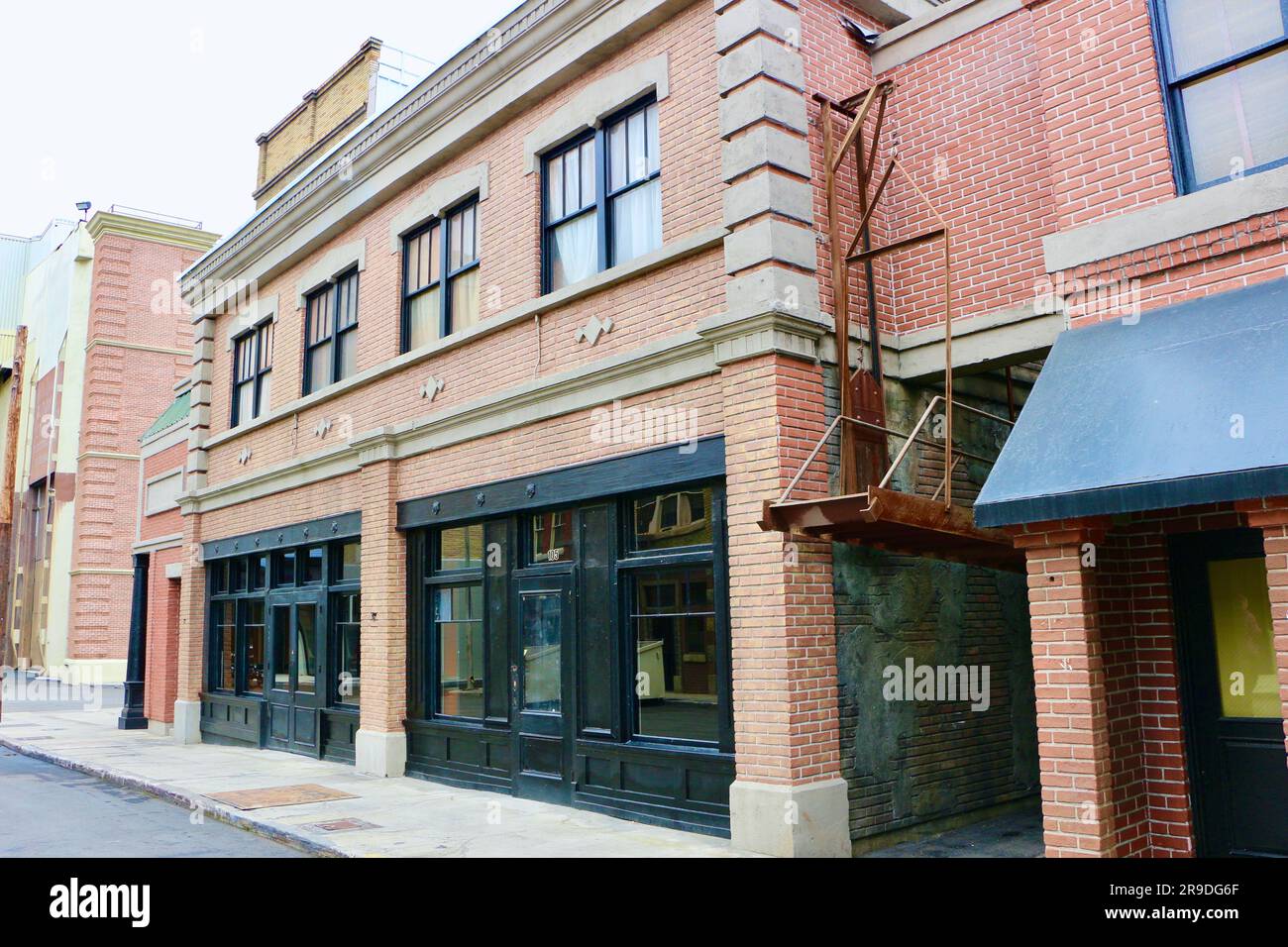 Storefront Chicago Set Backlot Paramount Studios Hollywood Los Angeles ...