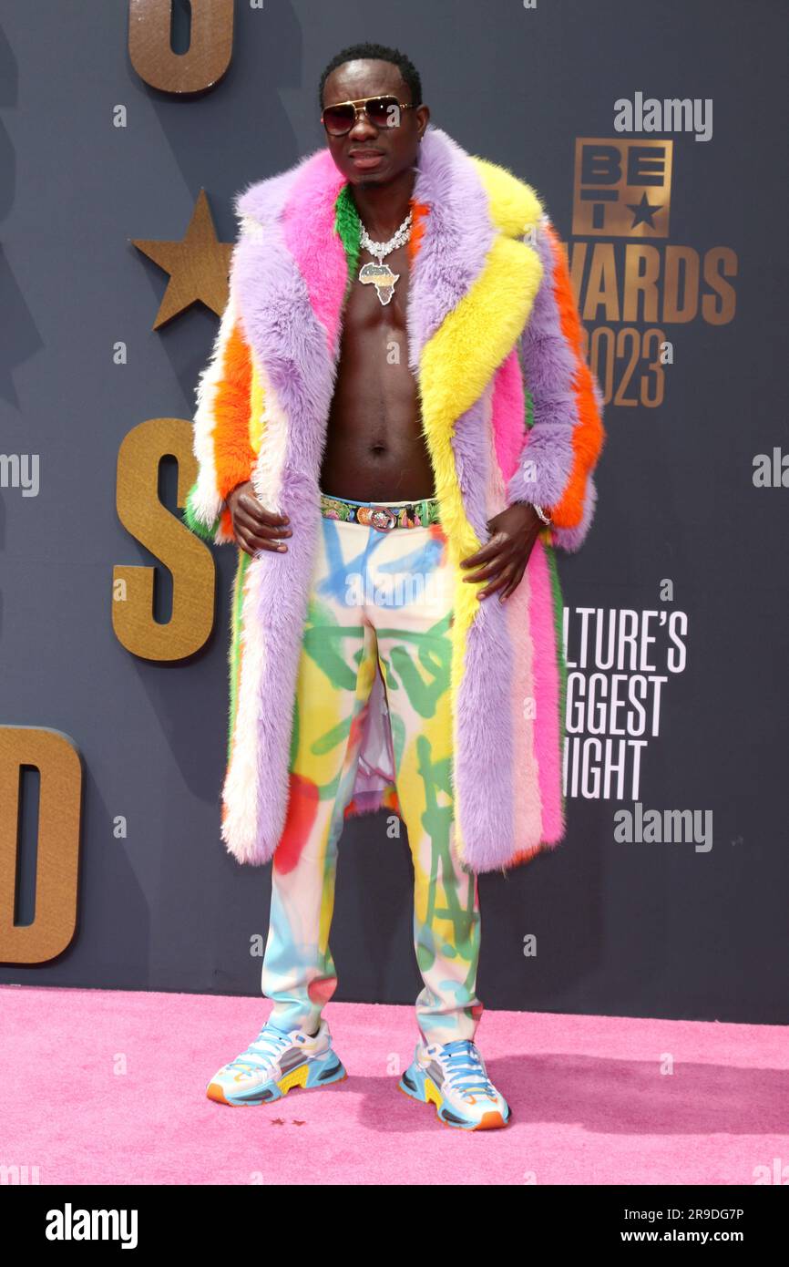LOS ANGELES - JUN 25: Michael Blackson at the 2023 BET Awards Arrivals ...