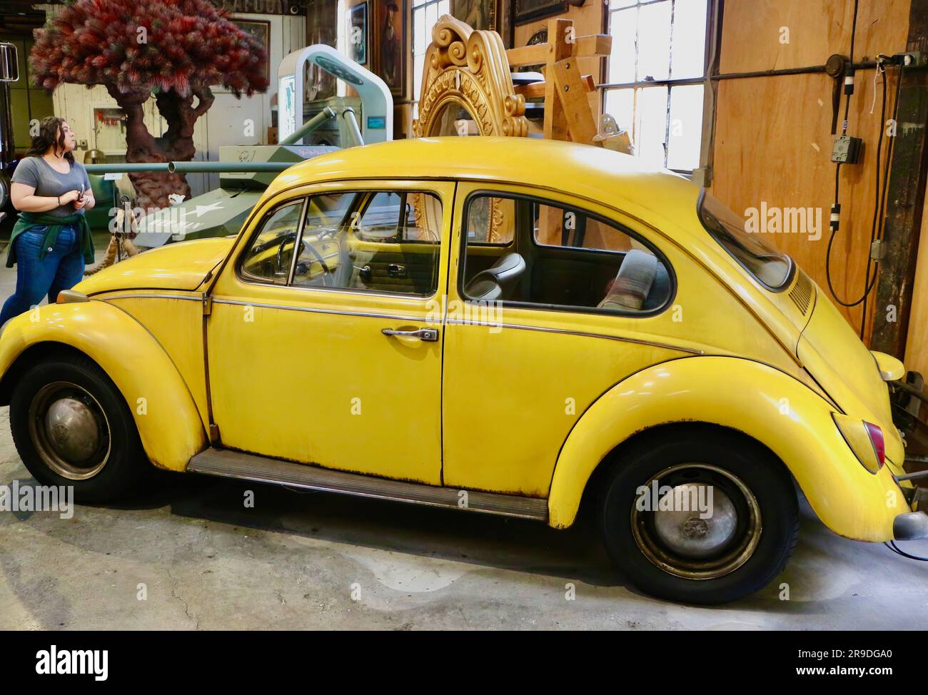 Bumblebee Volkswagen Beetle from the Transformers film in the Paramount ...