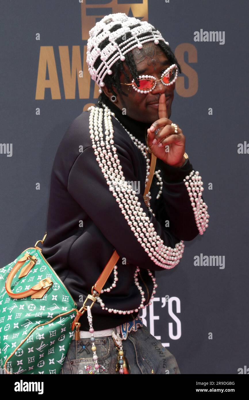 LOS ANGELES - JUN 25: Lil Uzi Vert at the 2023 BET Awards Arrivals at ...