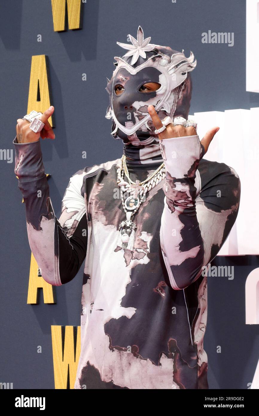 LOS ANGELES - JUN 25: Rich the Kid at the 2023 BET Awards Arrivals at ...