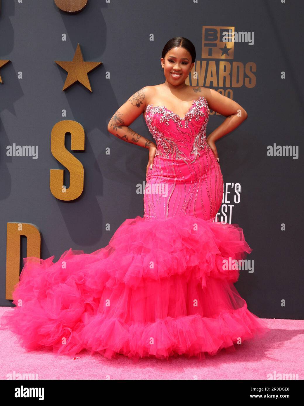 LOS ANGELES - JUN 25: Pabi Cooper at the 2023 BET Awards Arrivals at ...