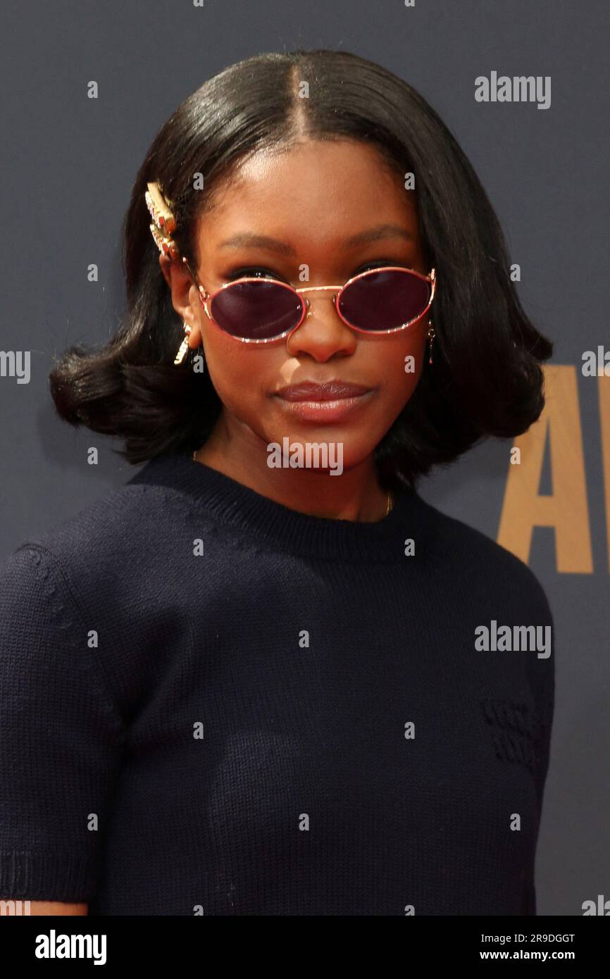 LOS ANGELES - JUN 25: Demi Singleton at the 2023 BET Awards Arrivals at ...