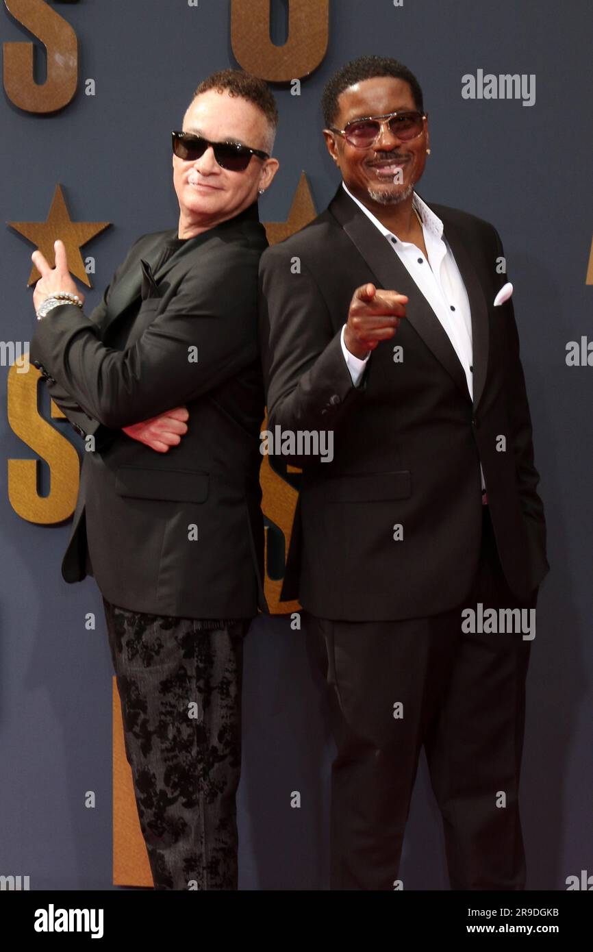 LOS ANGELES - JUN 25: Kid N Play, Christopher Reid, Christopher Martin ...