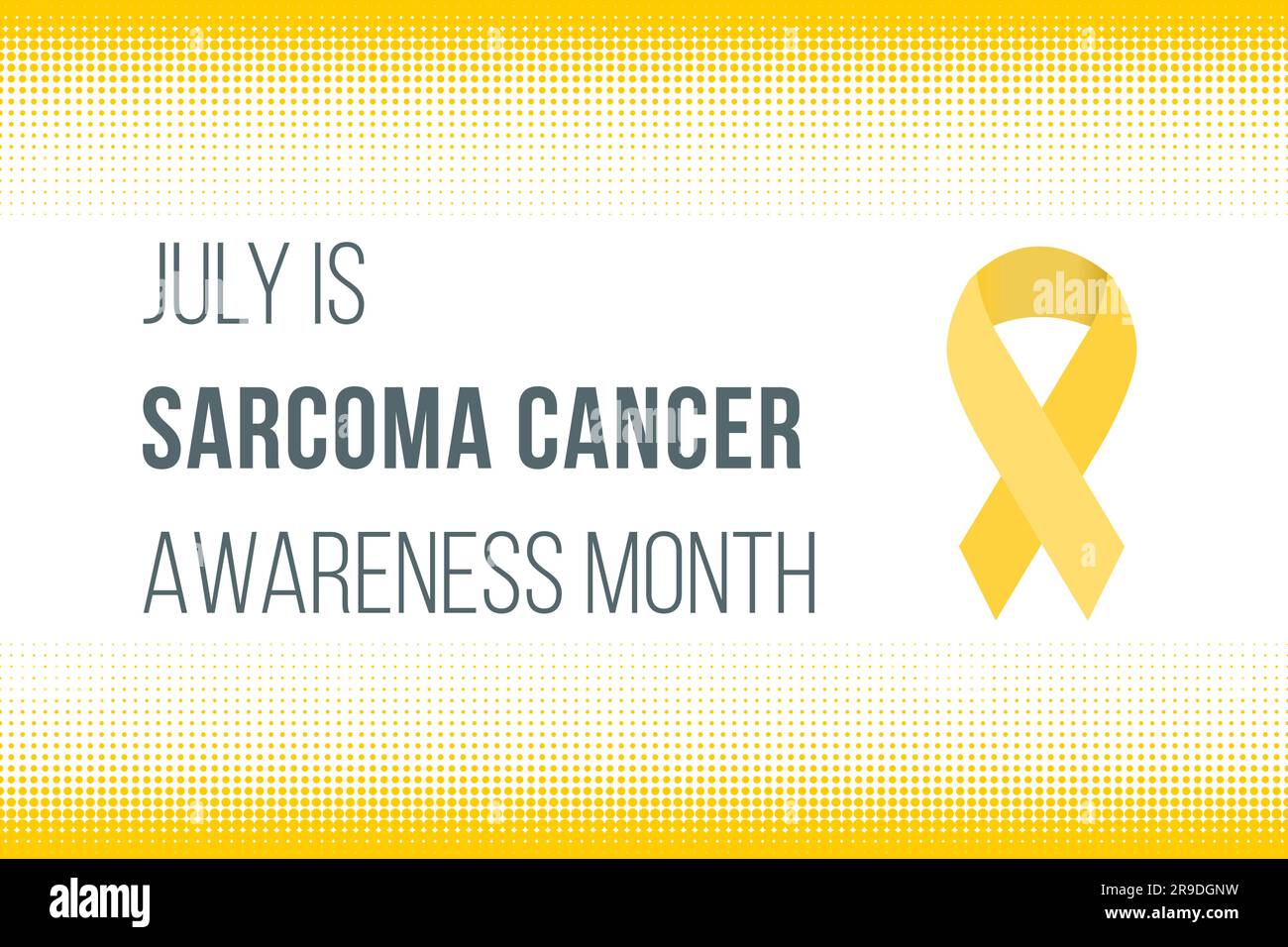 Social media announcement banner for Sarcoma Cancer Awareness Month in ...