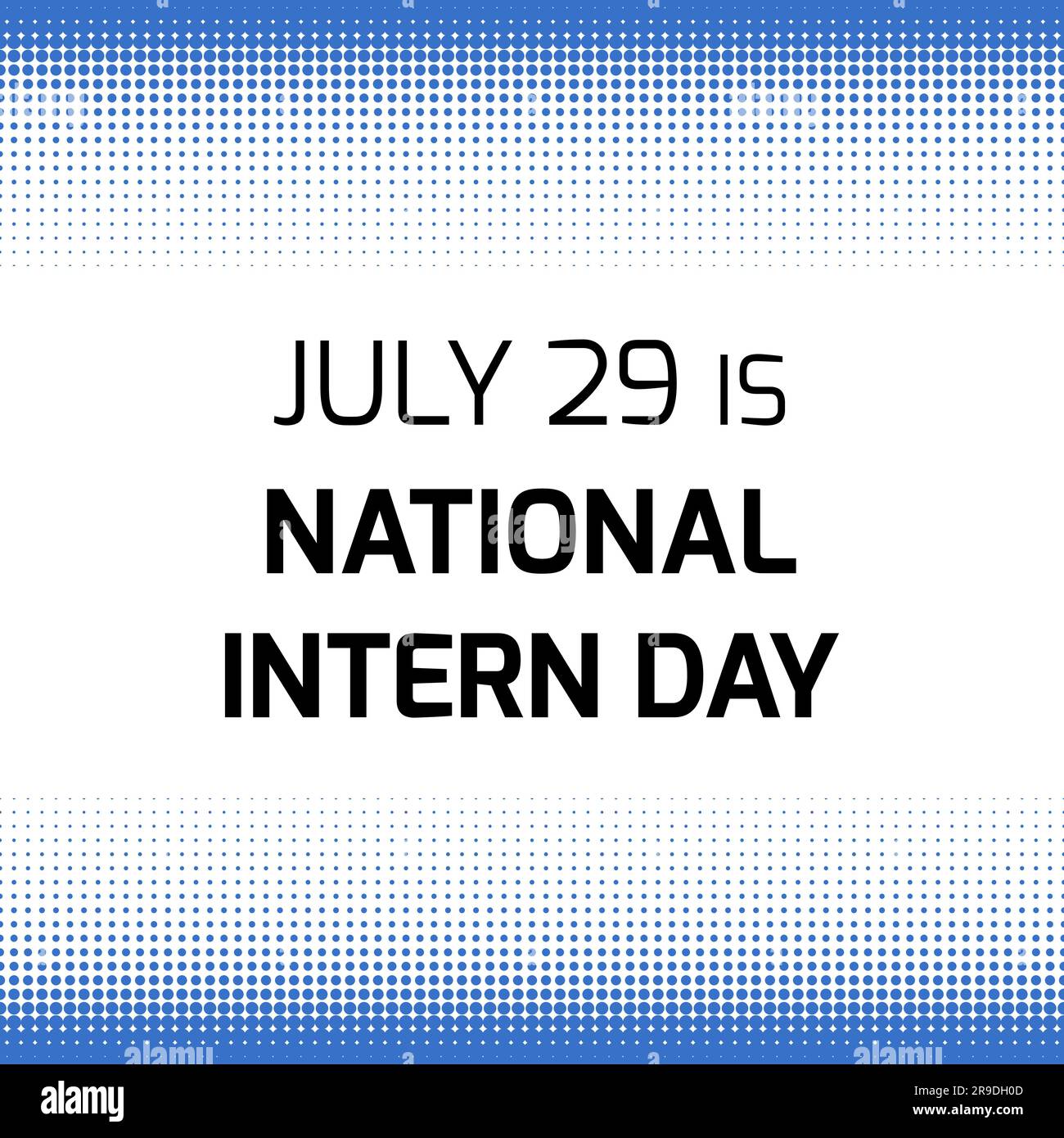National intern day Stock Vector Images - Alamy
