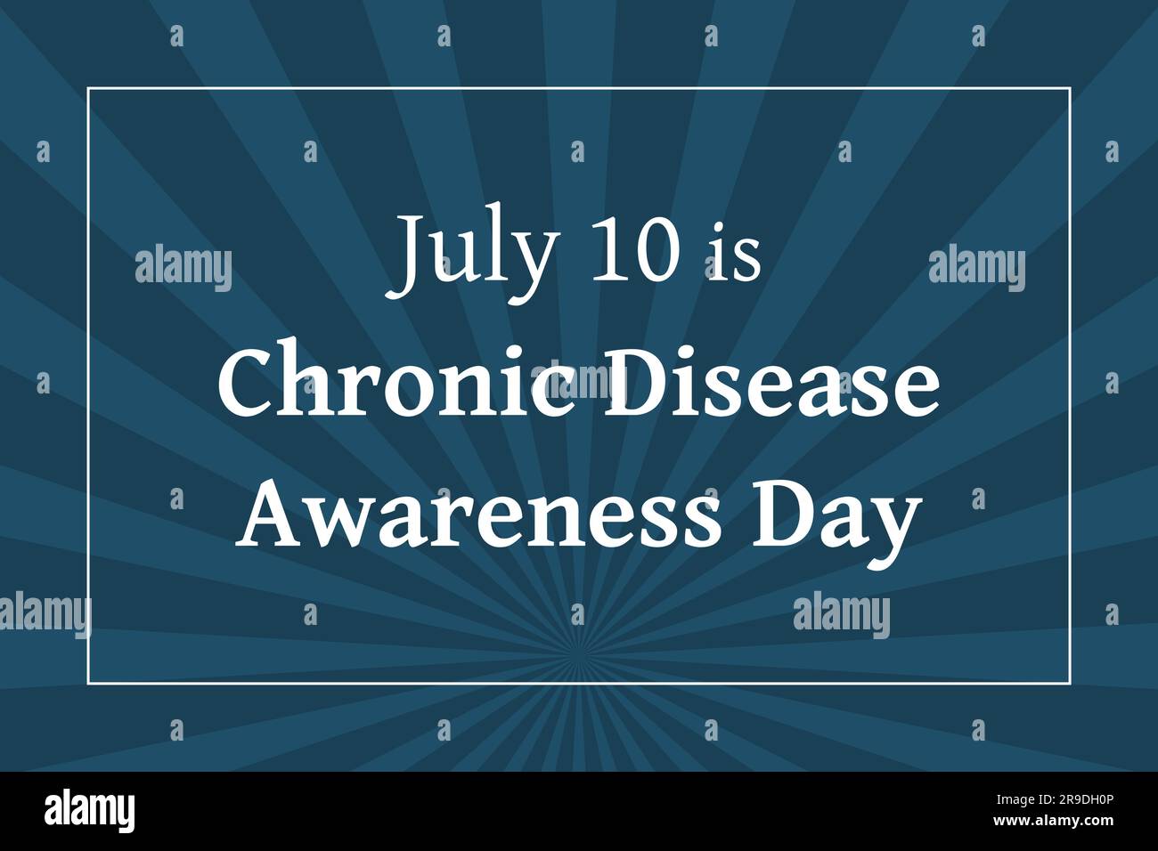 Social media announcement poster sign for Chronic Disease Awareness Day ...