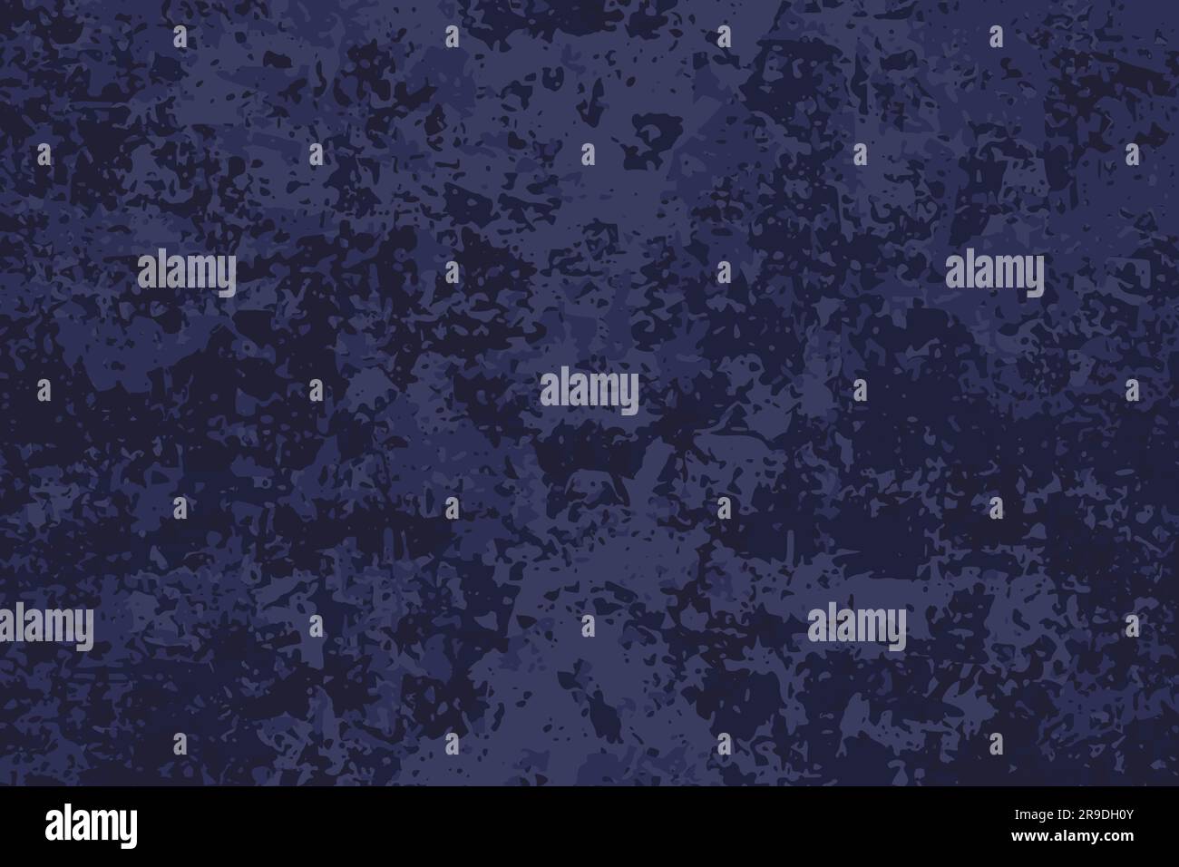 Grunge texture. Dark blue distressed brushed old wall vector background ...