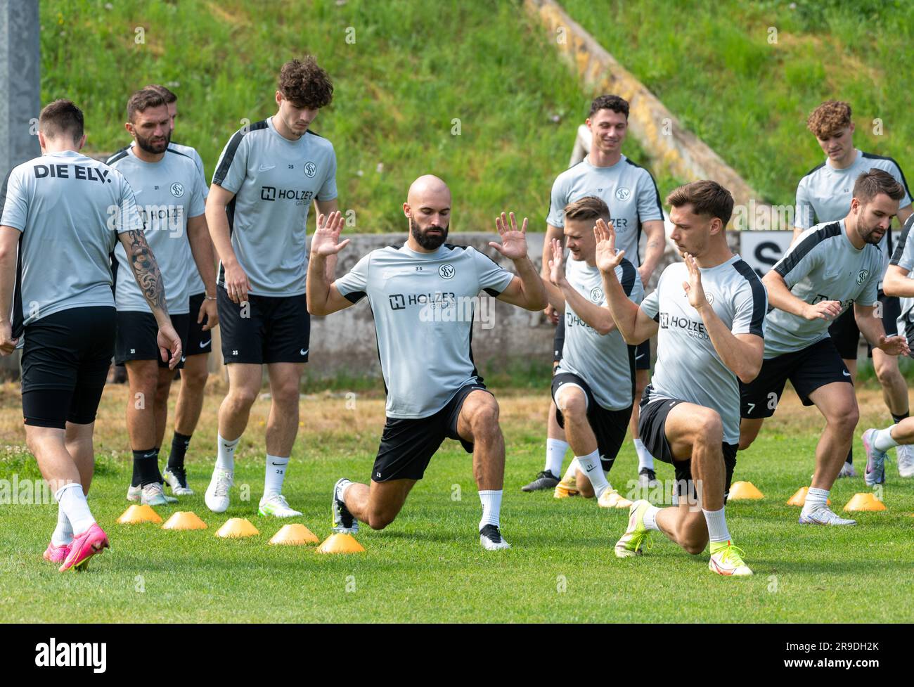 Spiesen Elversberg, Germany. 26th June, 2023. Soccer: 2nd Bundesliga ...