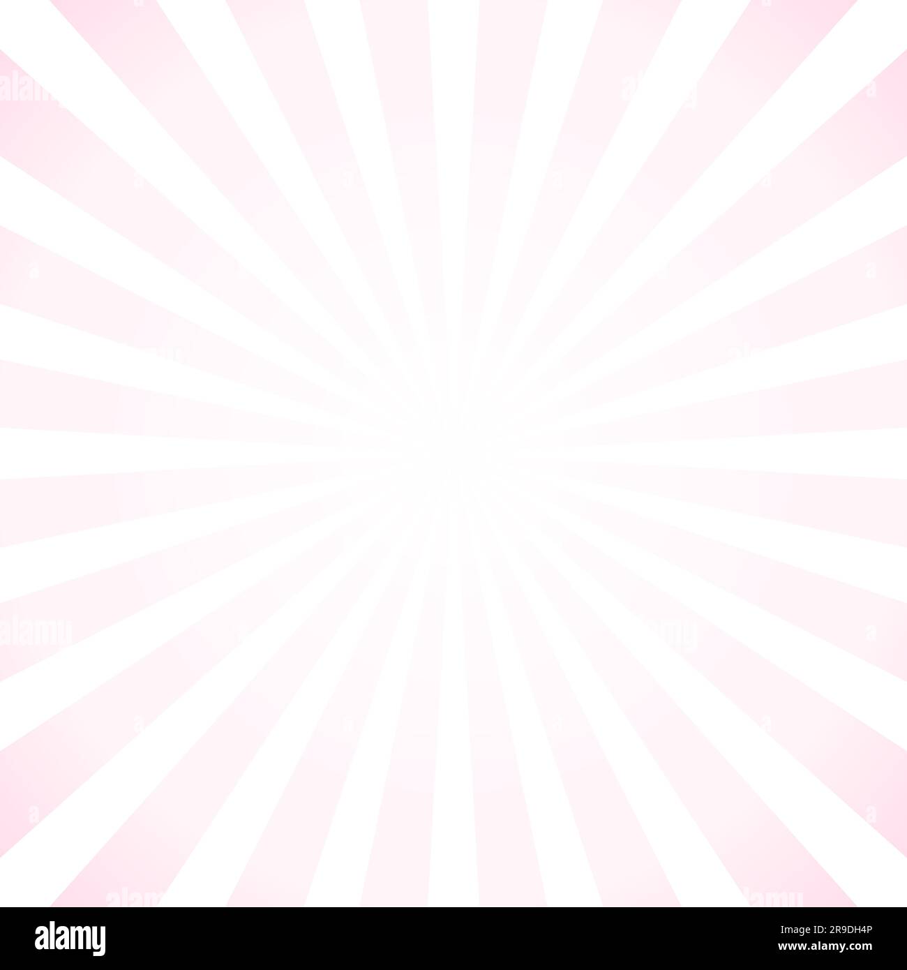 Sunburst background. Vector sunburst pink white romantic concentric ...