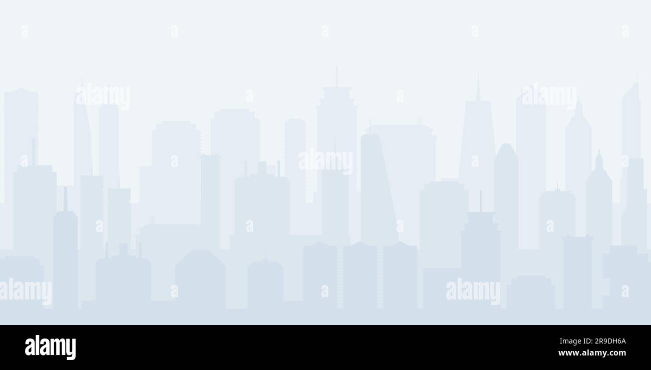 Generic City Skyline Vector