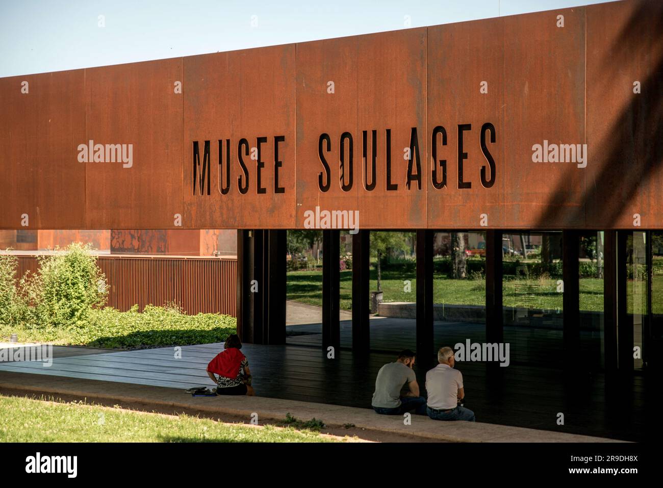 Rozez, France. June 25, 2023. Pierre Soulages (December 24,1919 ...