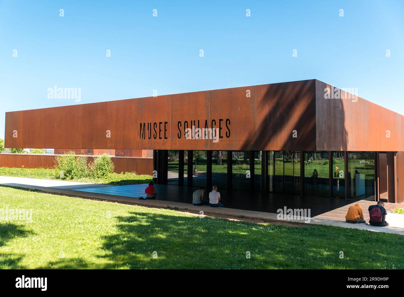 Rozez, France. June 25, 2023. Pierre Soulages (December 24,1919 ...