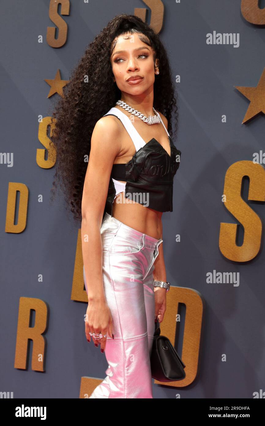 June 25, 2023, Los Angeles, CA, USA: LOS ANGELES - JUN 25: Lil Mama at the 2023 BET Awards ...