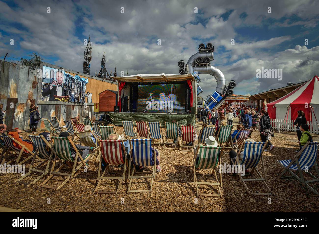 Beach stage hi-res stock photography and images - Alamy