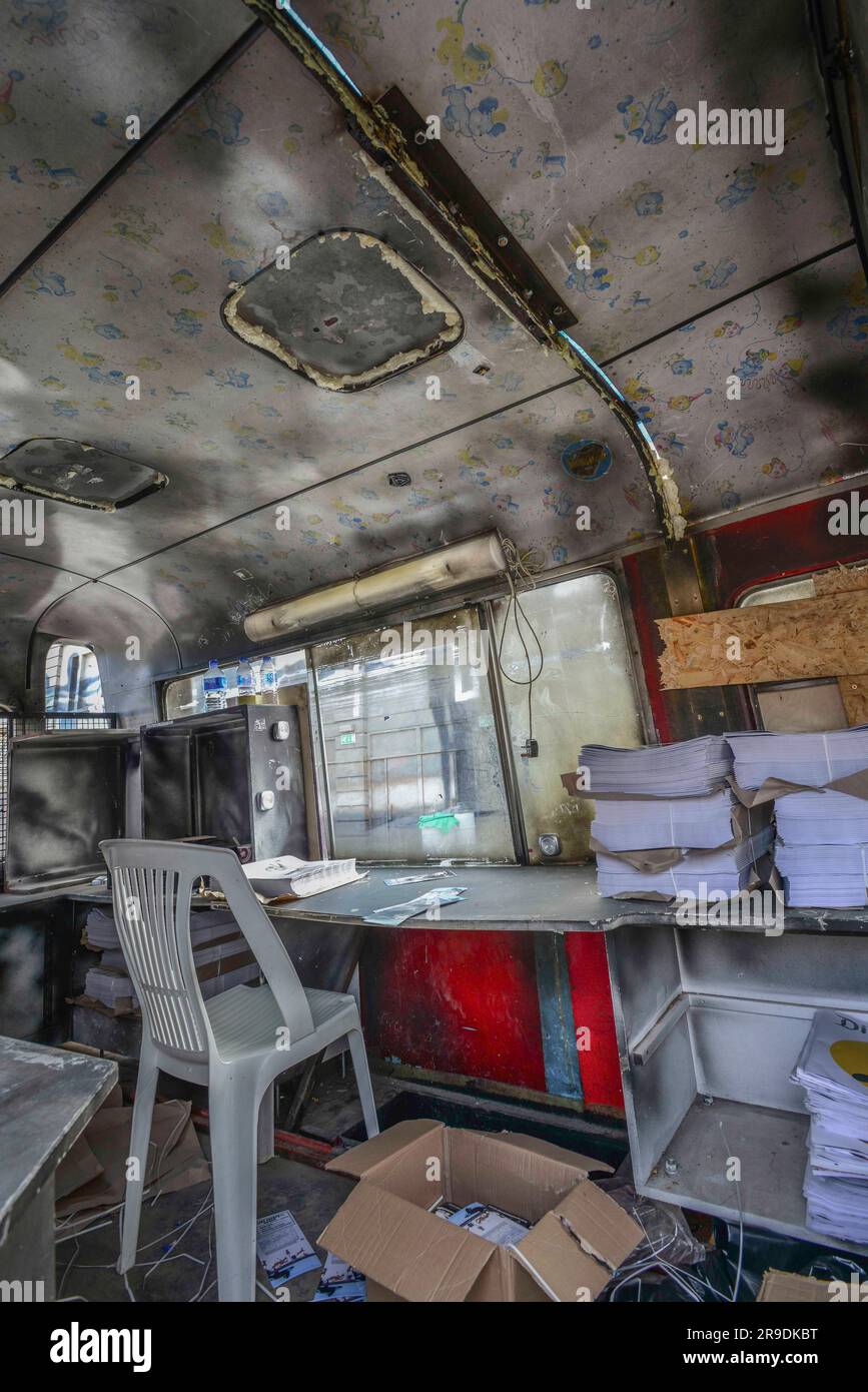 Inside ice cream van hi-res stock photography and images - Alamy