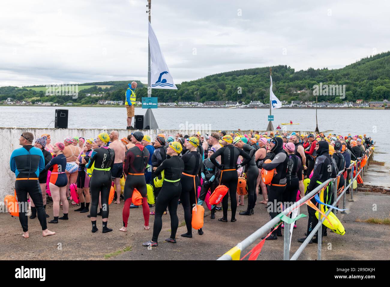 Kessock Ferry, Inverness, UK. 25th June, 2023. This is scenes from the ...