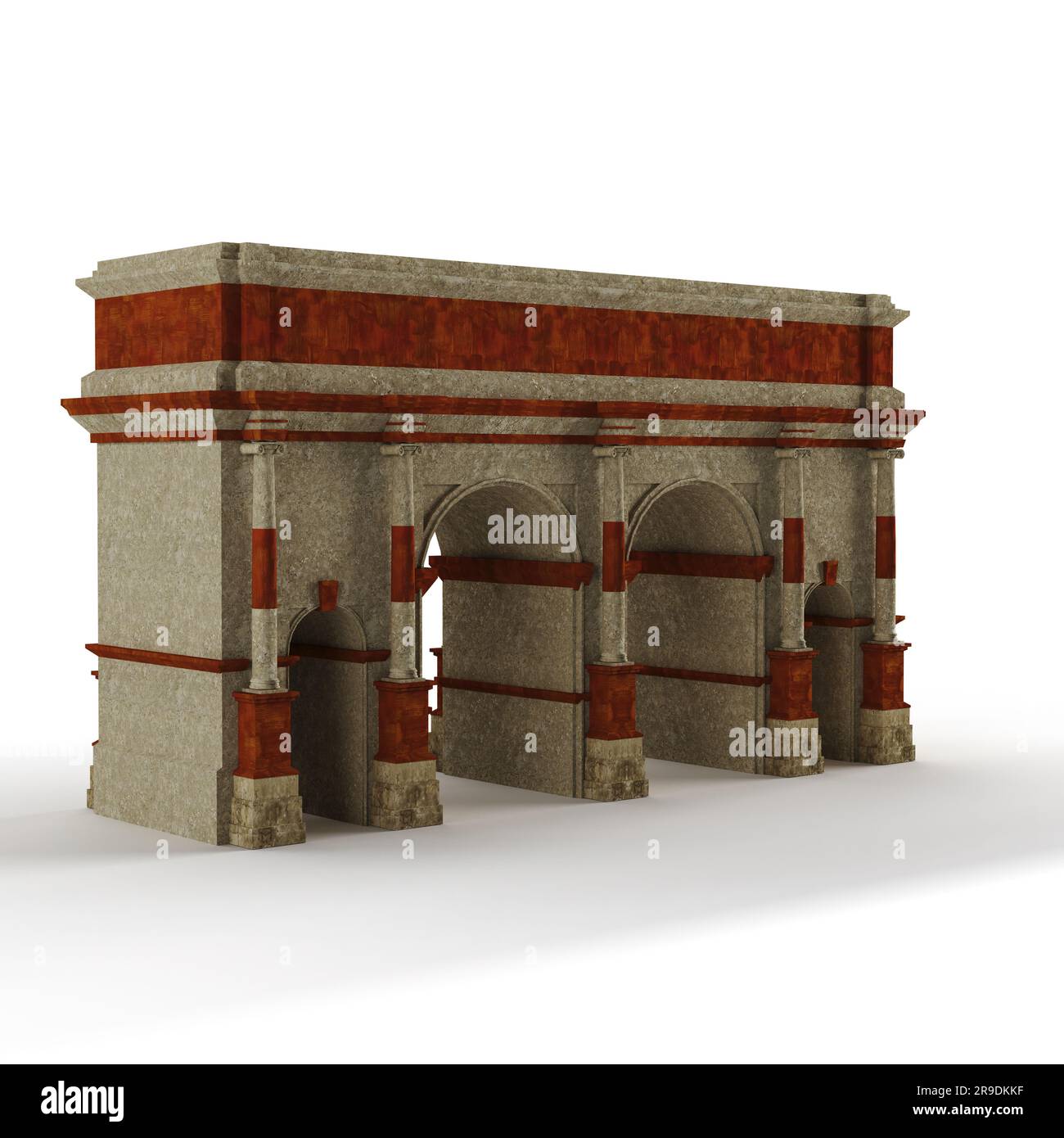 Decorative pillars Cut Out Stock Images & Pictures - Alamy