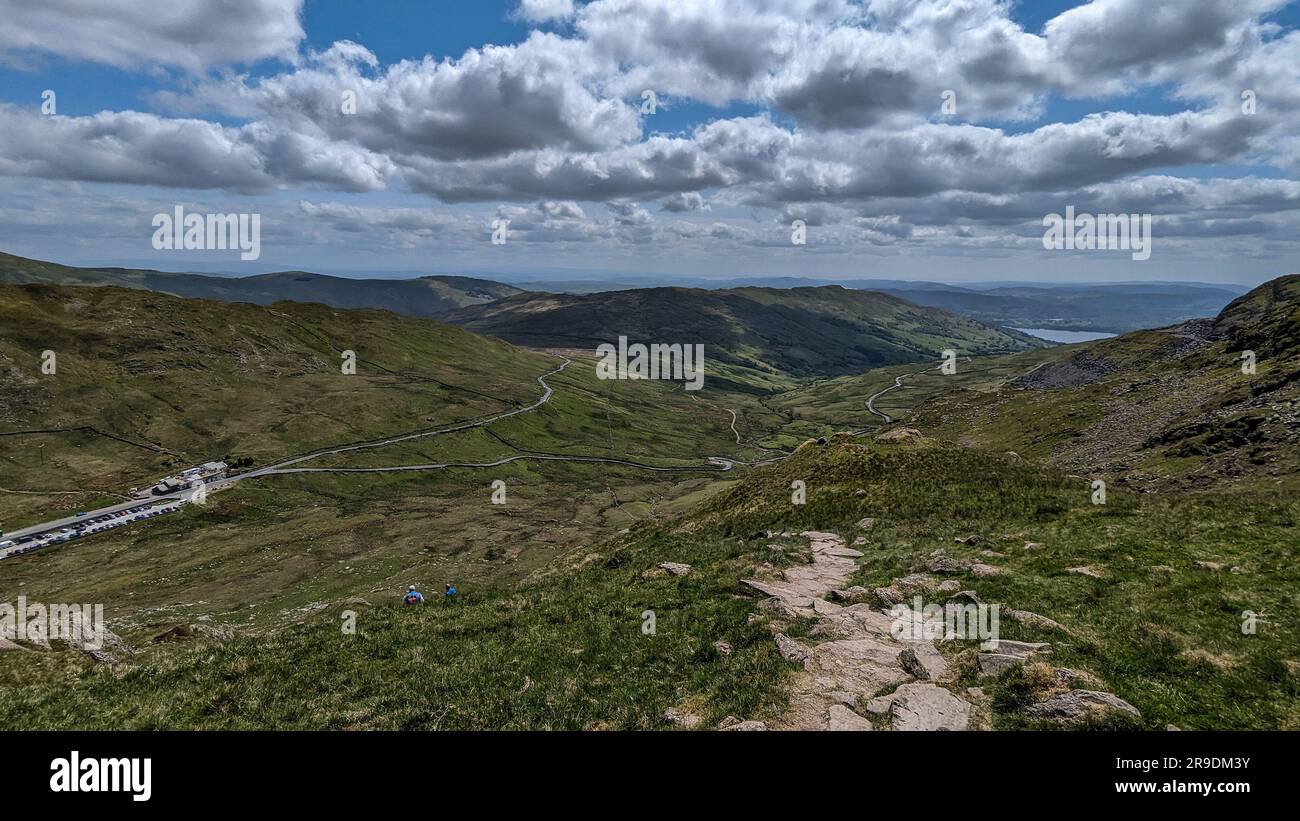 Lake District Landscape around Ambleside, Windemere and Grasmere walk ...