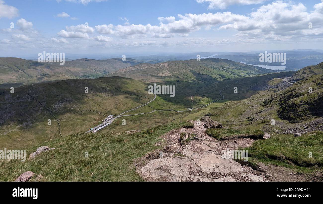 Lake District Landscape around Ambleside, Windemere and Grasmere walk ...