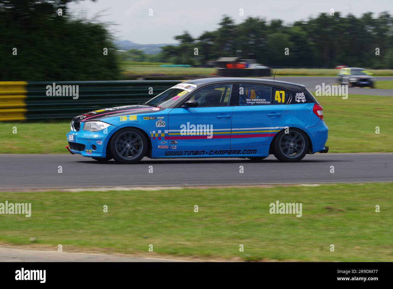 Dalton on Tees, 25 June 2023. The BMW E87 116i of Connor Anderson and ...