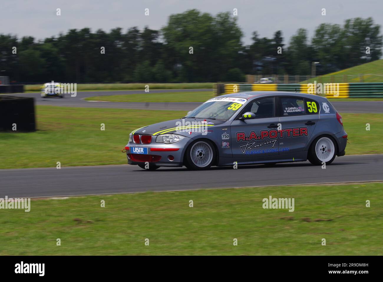 Dalton on Tees, 25 June 2023. The BMW E87 116i of Rob Carvell and Harry ...