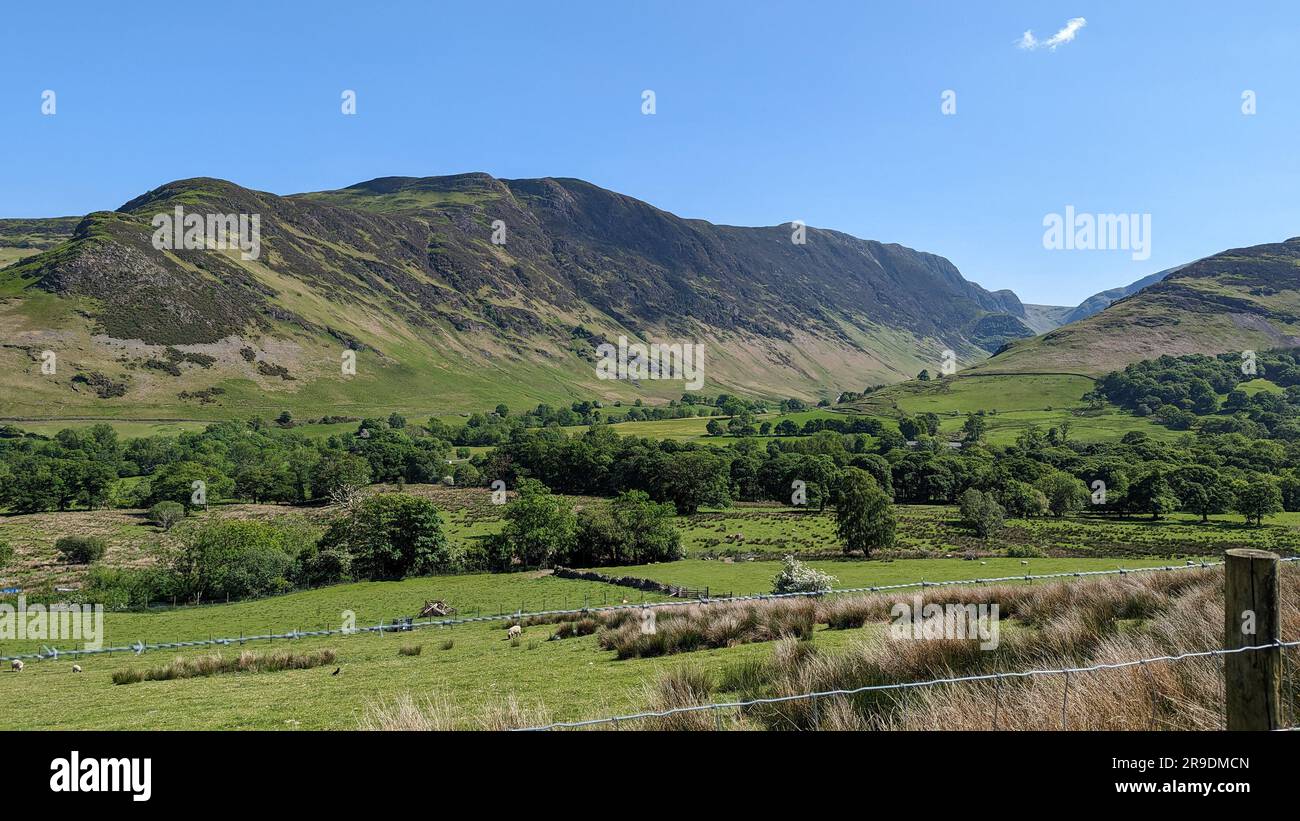 Lake District Landscape around Ambleside, Windemere and Grasmere ...
