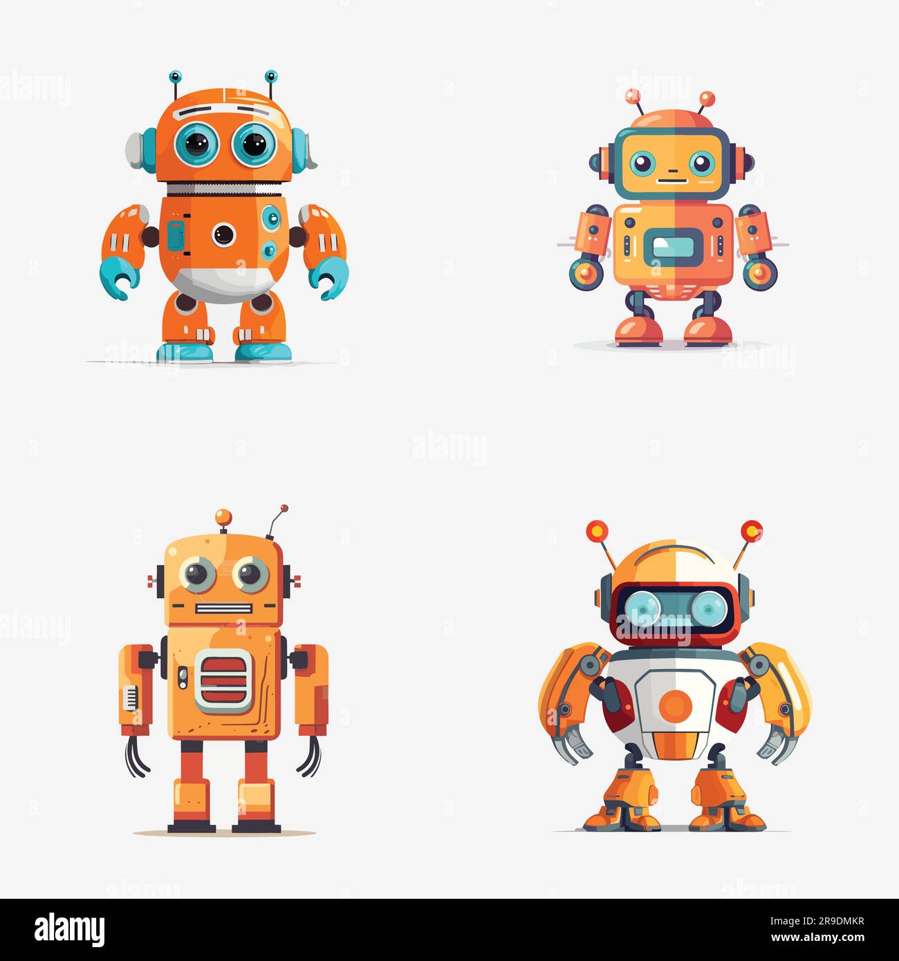 Toy Robot Illustration