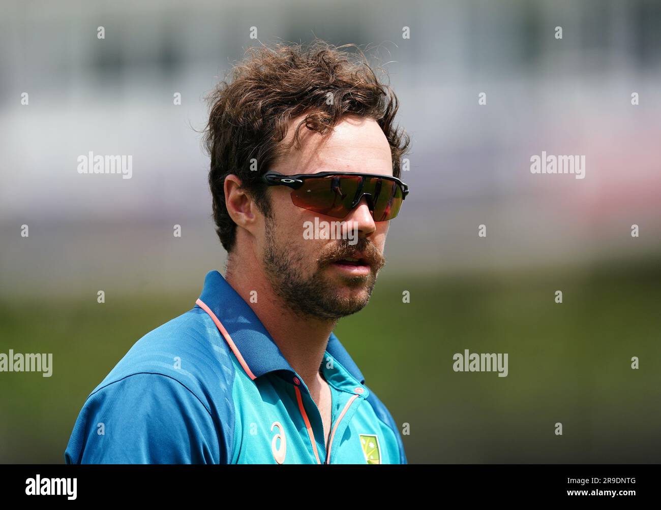 Australia's Travis Head during a nets session at Lord's Cricket Ground ...