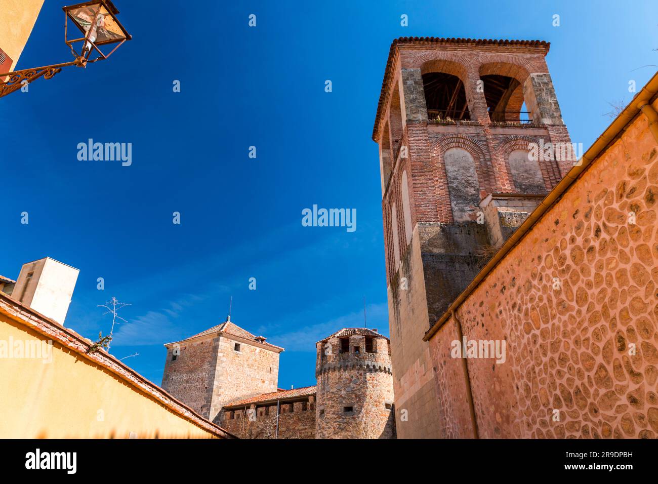 The Romanesque church of San Sebastian located at the Plaza San ...