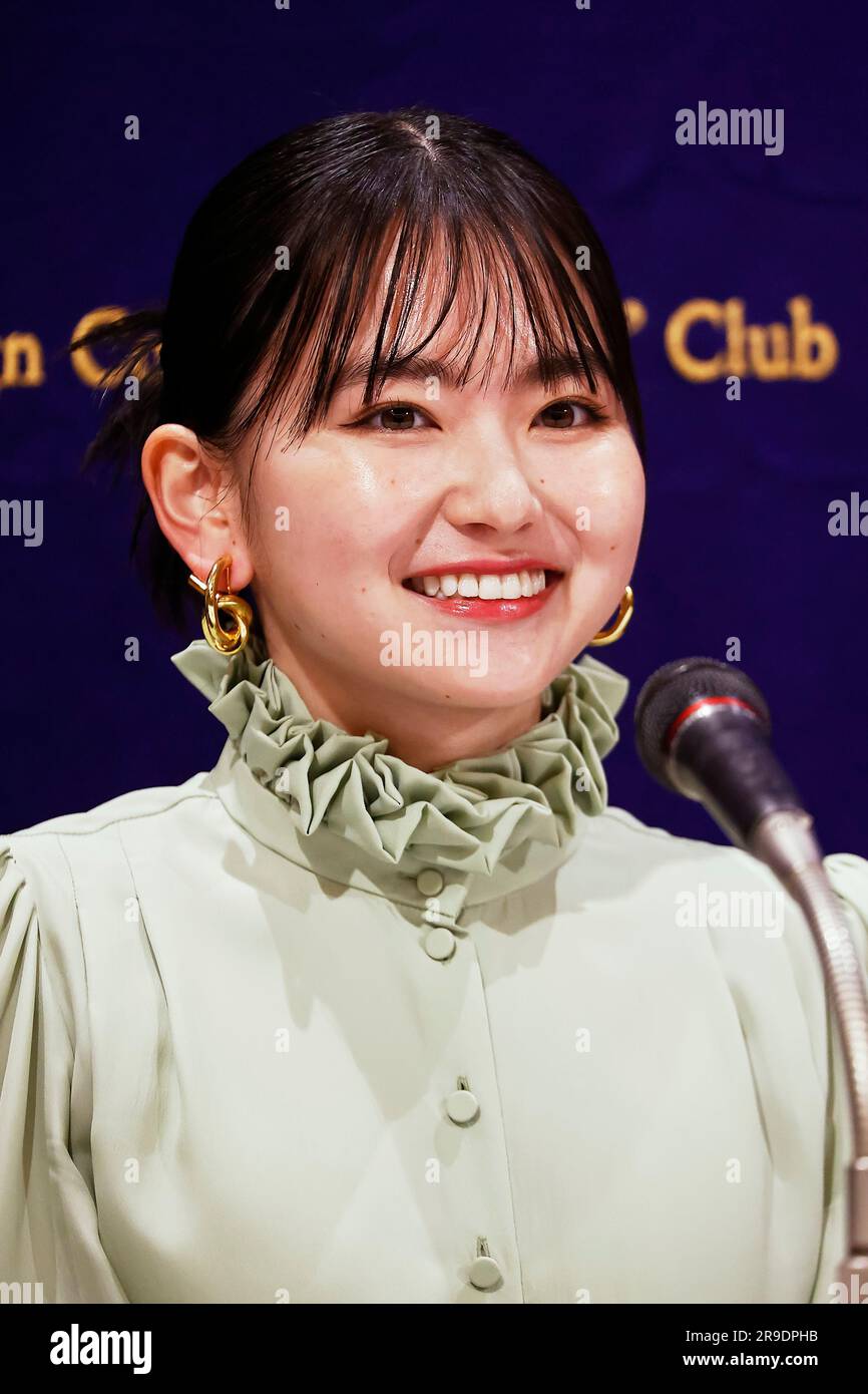 June 26, 2023, Tokyo, Japan: Japanese actress Anna Yamada attends a Q&A ...