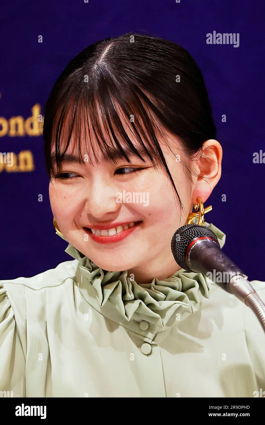 June 26, 2023, Tokyo, Japan: Japanese actress Anna Yamada attends a Q&A ...