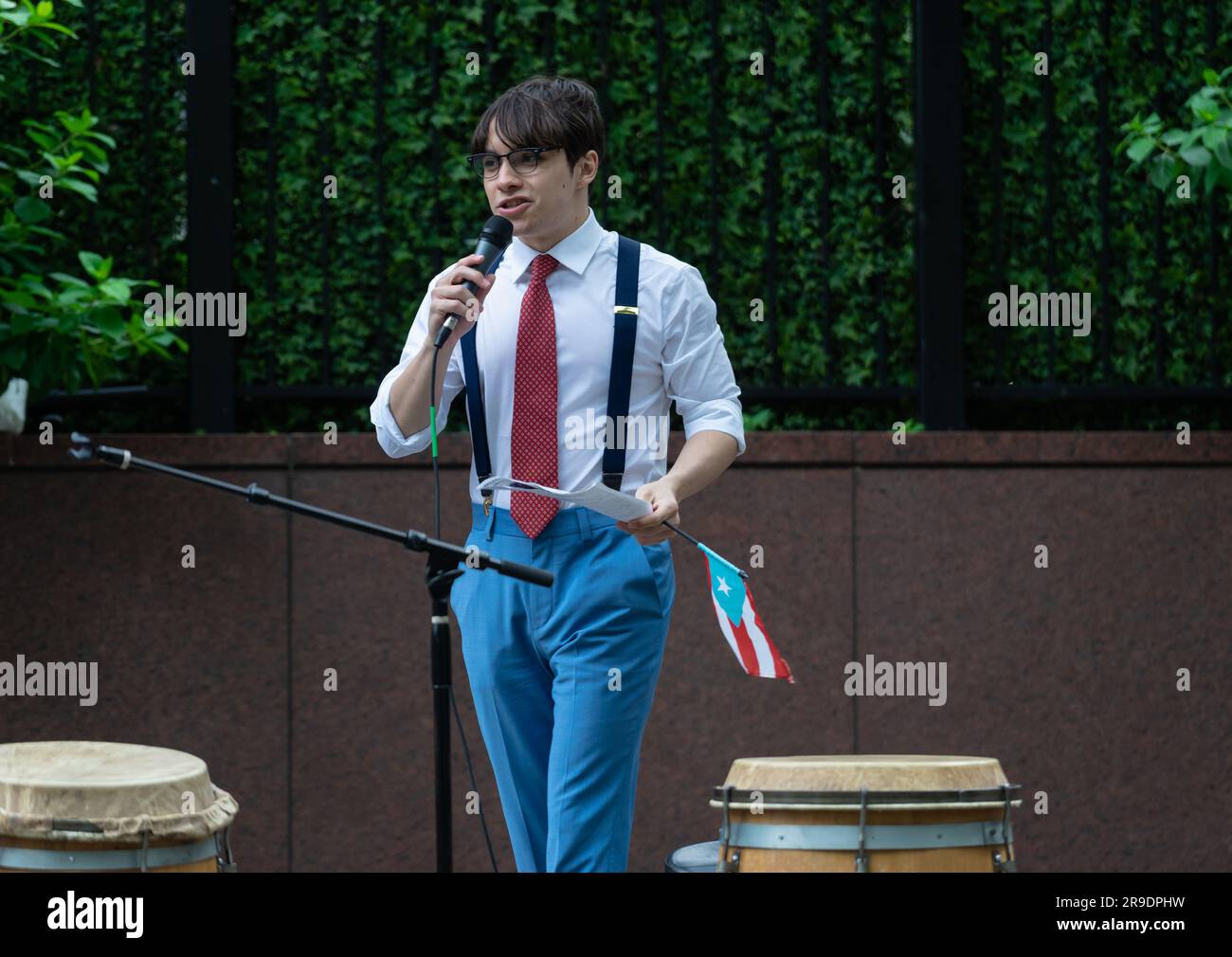 New York City, USA. 22nd June, 2023. Rafael Olivera Cintron of the ...