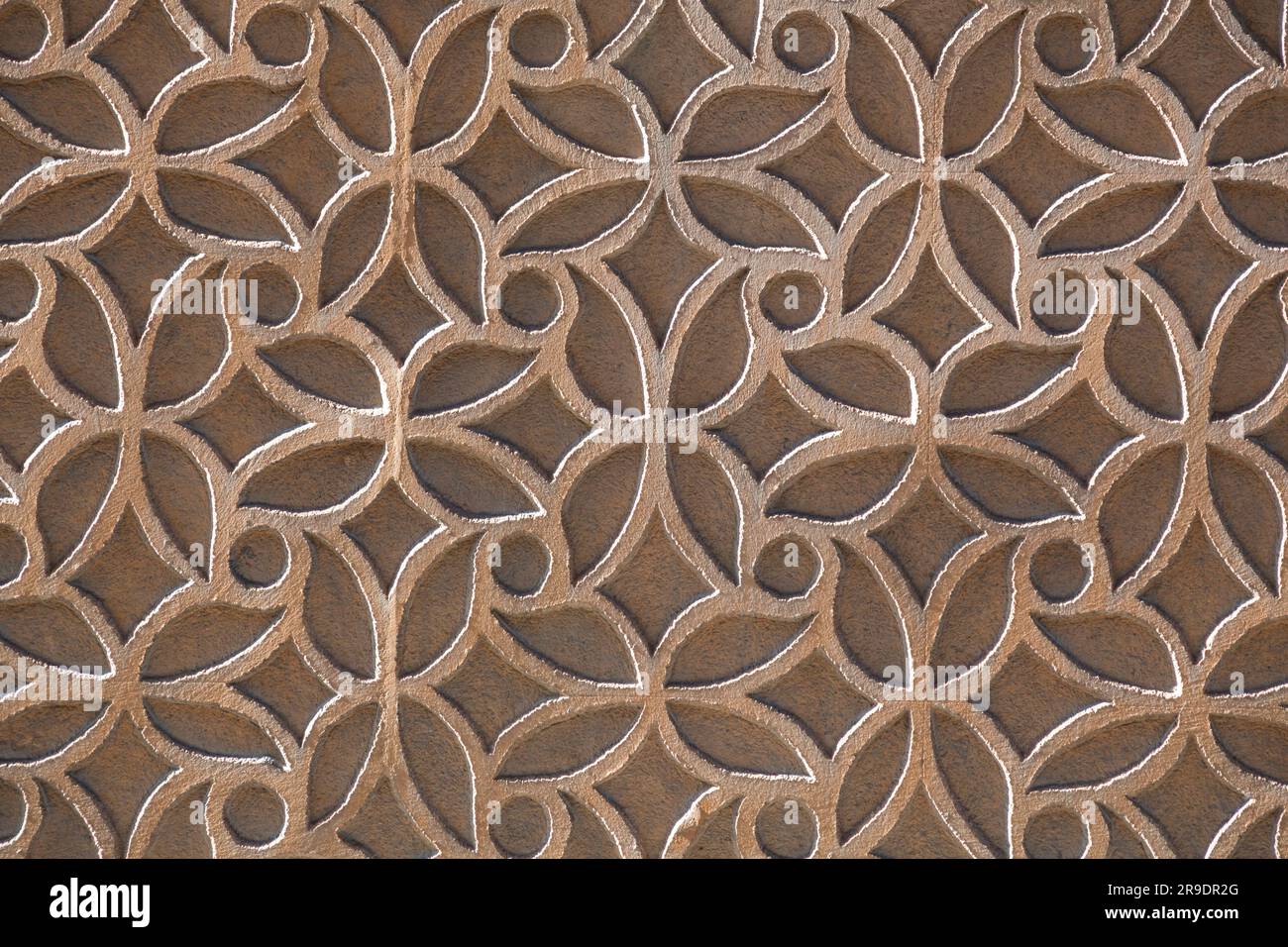 Fragment texture background from a stucco wall covered with traditional ...