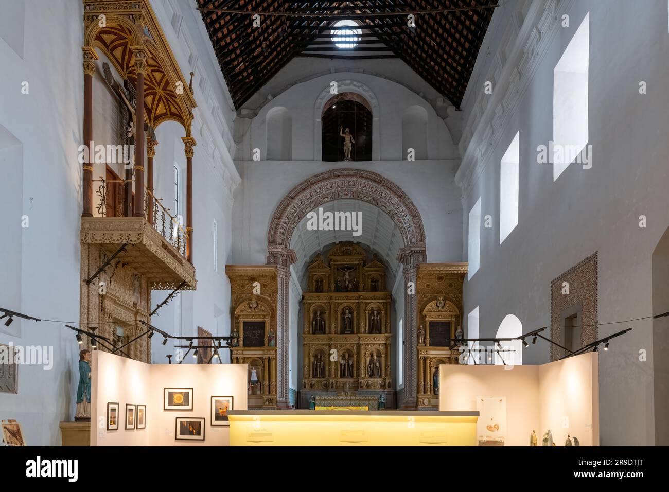 Goa, India - 19th December, 2022 : View of the Altar of the Chapel of ...