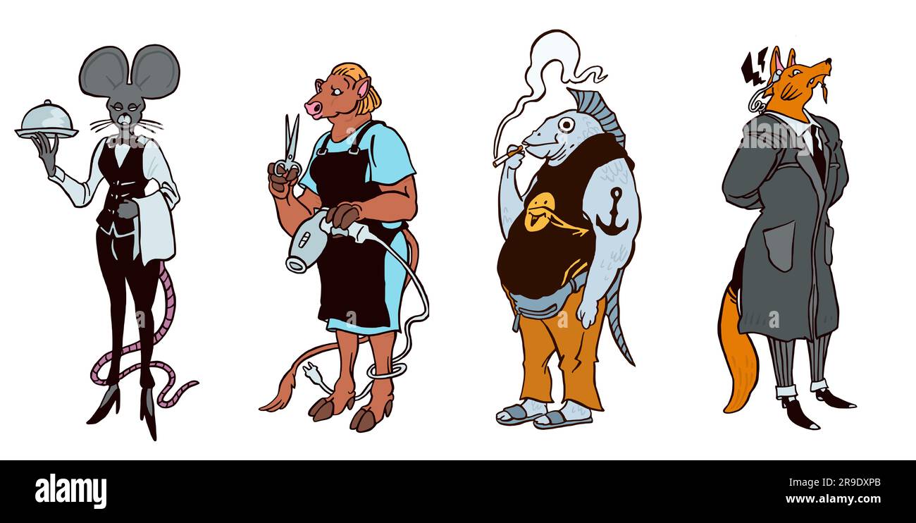 Anthropomorphic Character Design