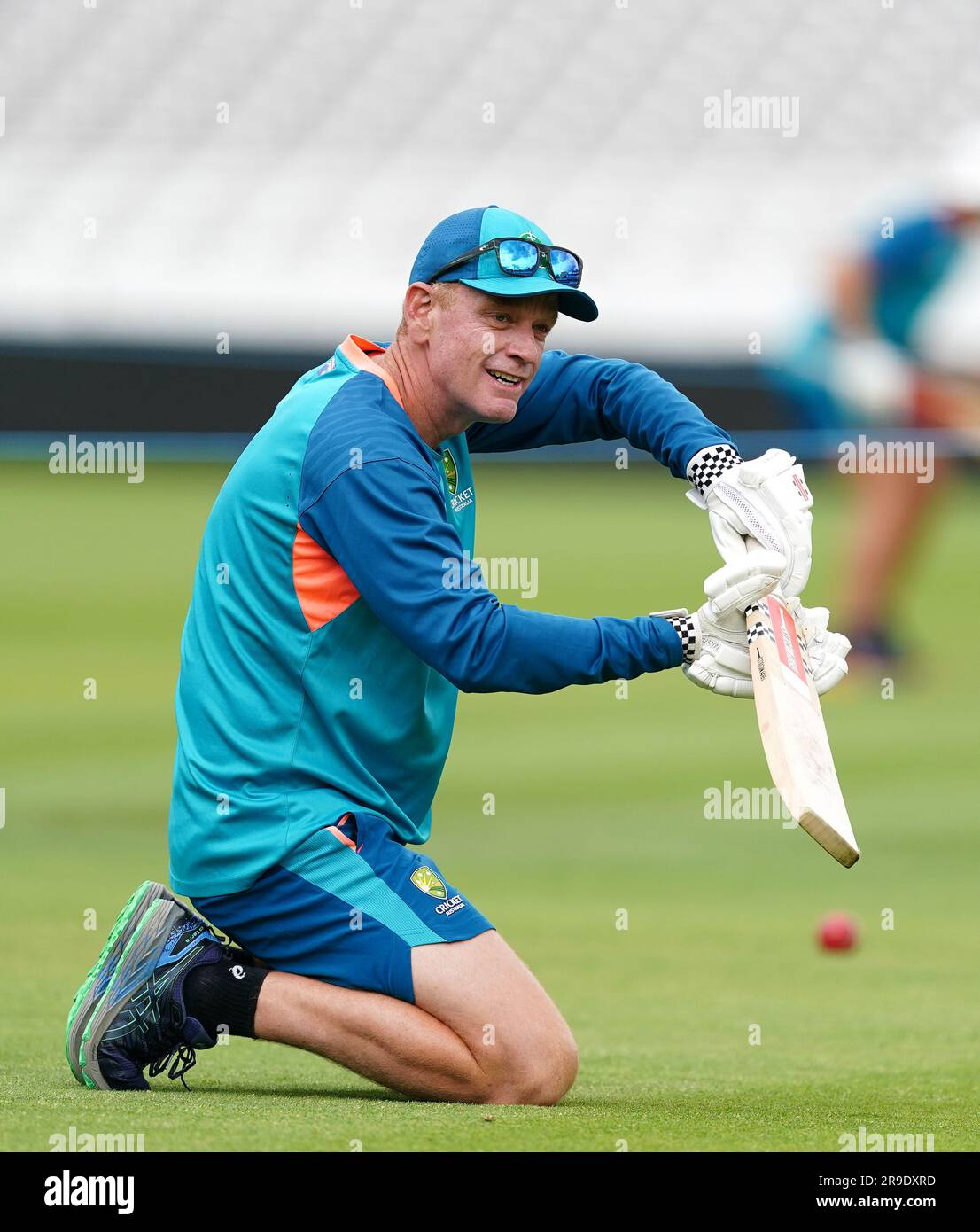 Australia head coach Andrew McDonald during a nets session at Lord's ...
