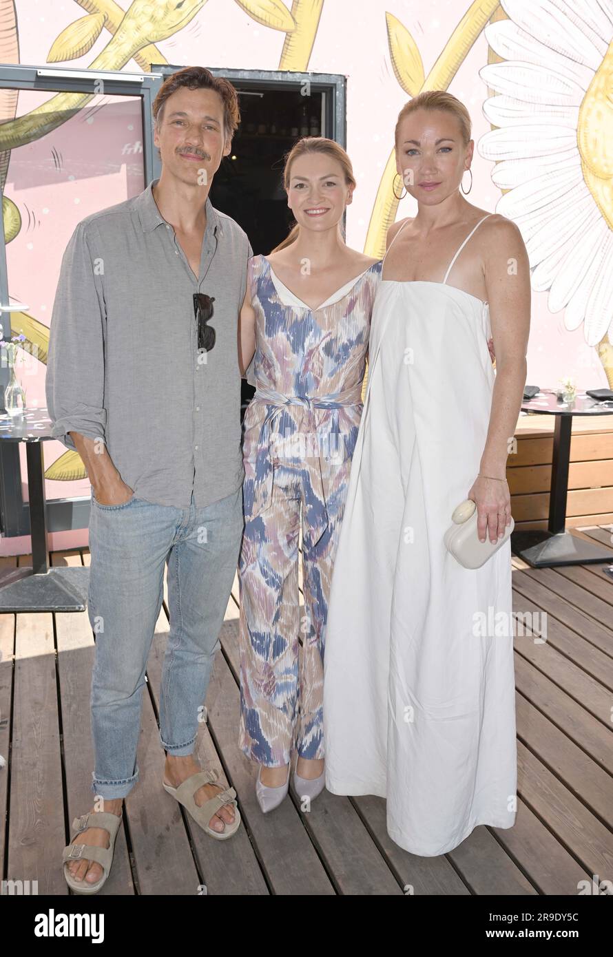 Munich, Germany. 26th June, 2023. Actor Florian David Fitz (l-r ...
