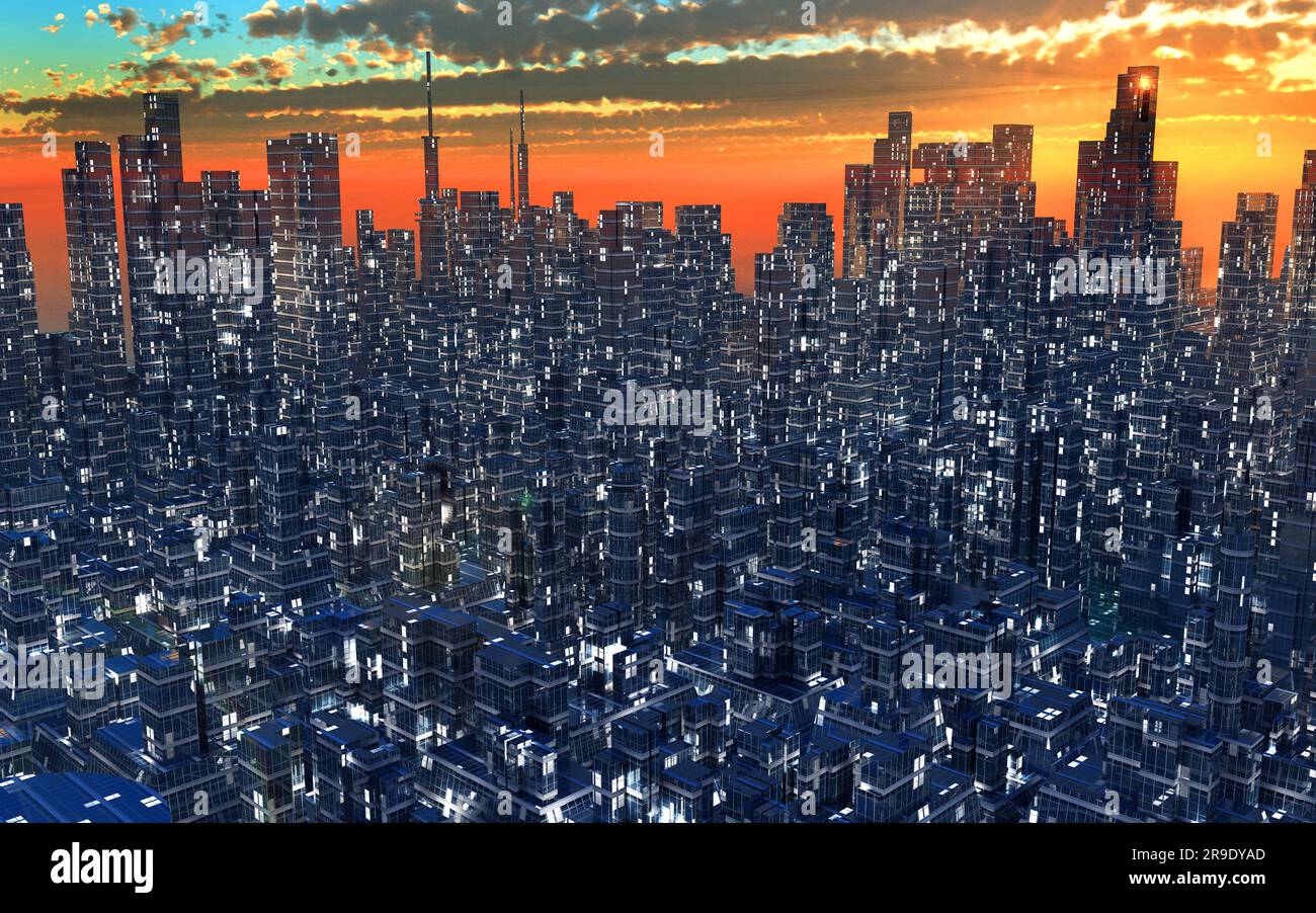 Cityscape urban environment hi-res stock photography and images - Alamy