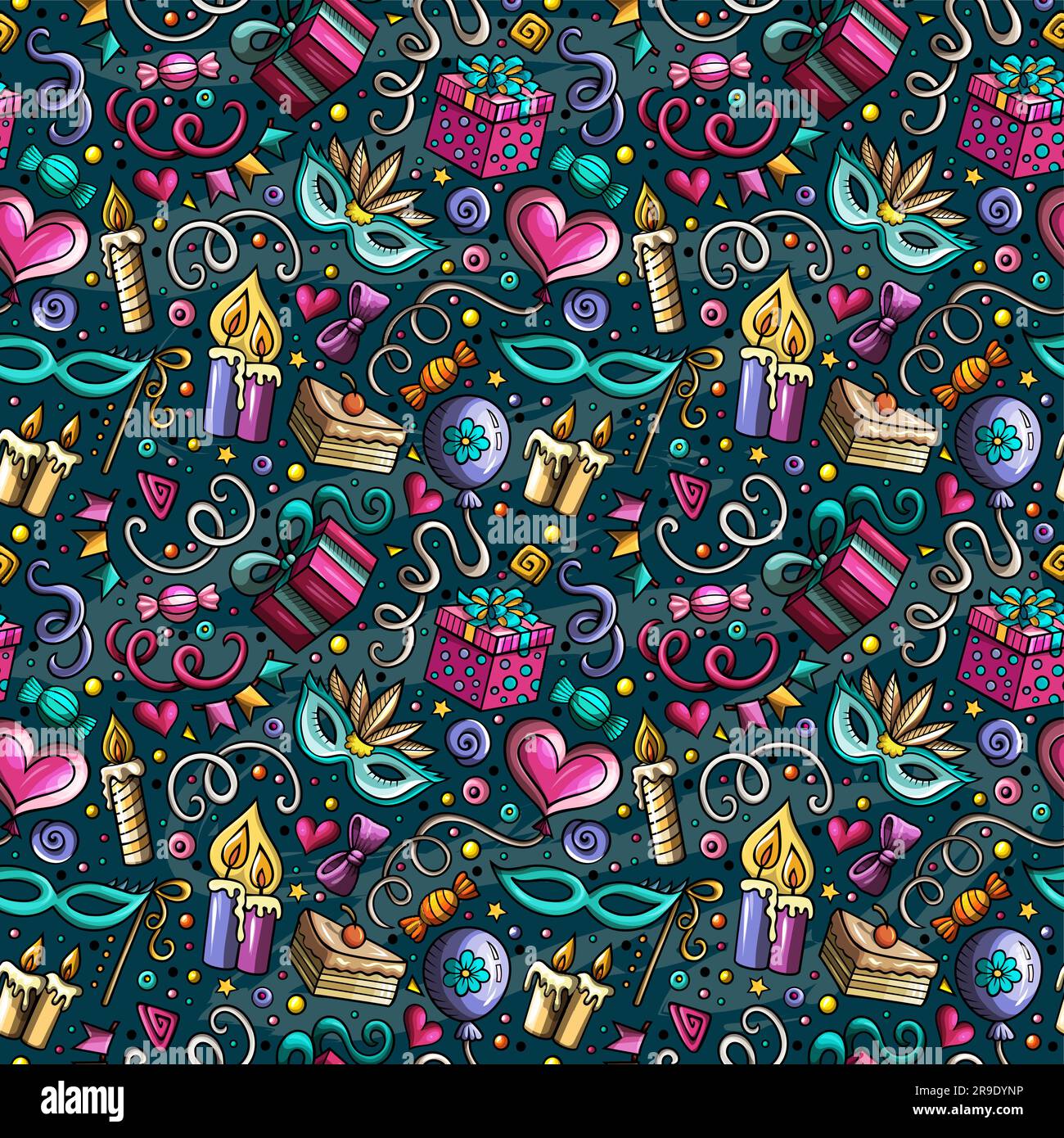 Birthday candles print happy birthday Stock Vector Images - Alamy