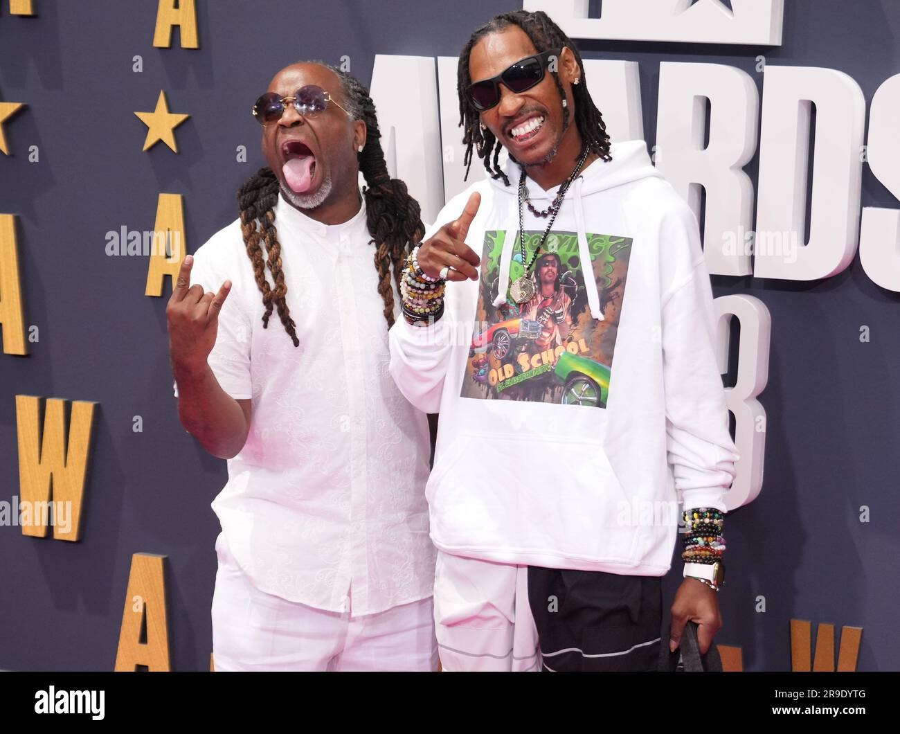 Los Angeles, USA. 25th June, 2023. (L-R) Ying Yang Twins - Kaine and D ...