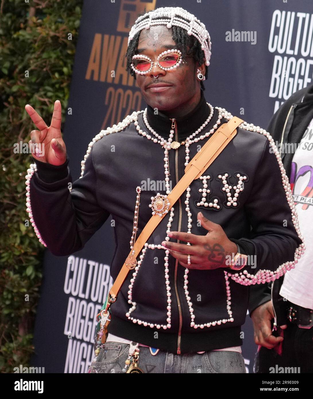 Los Angeles, USA. 25th June, 2023. Lil Uzi Vert arrives at the 2023 BET ...